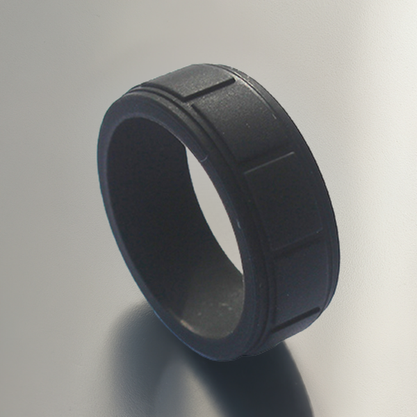 Square Pattern Silicone Rings – CheapSiliconeRings